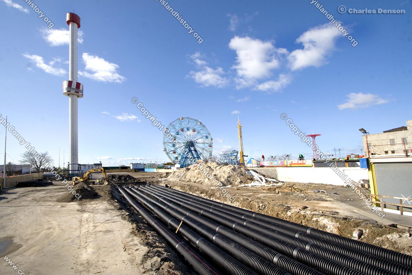 Astrotower and Wonder Wheel | Coney Island History Project