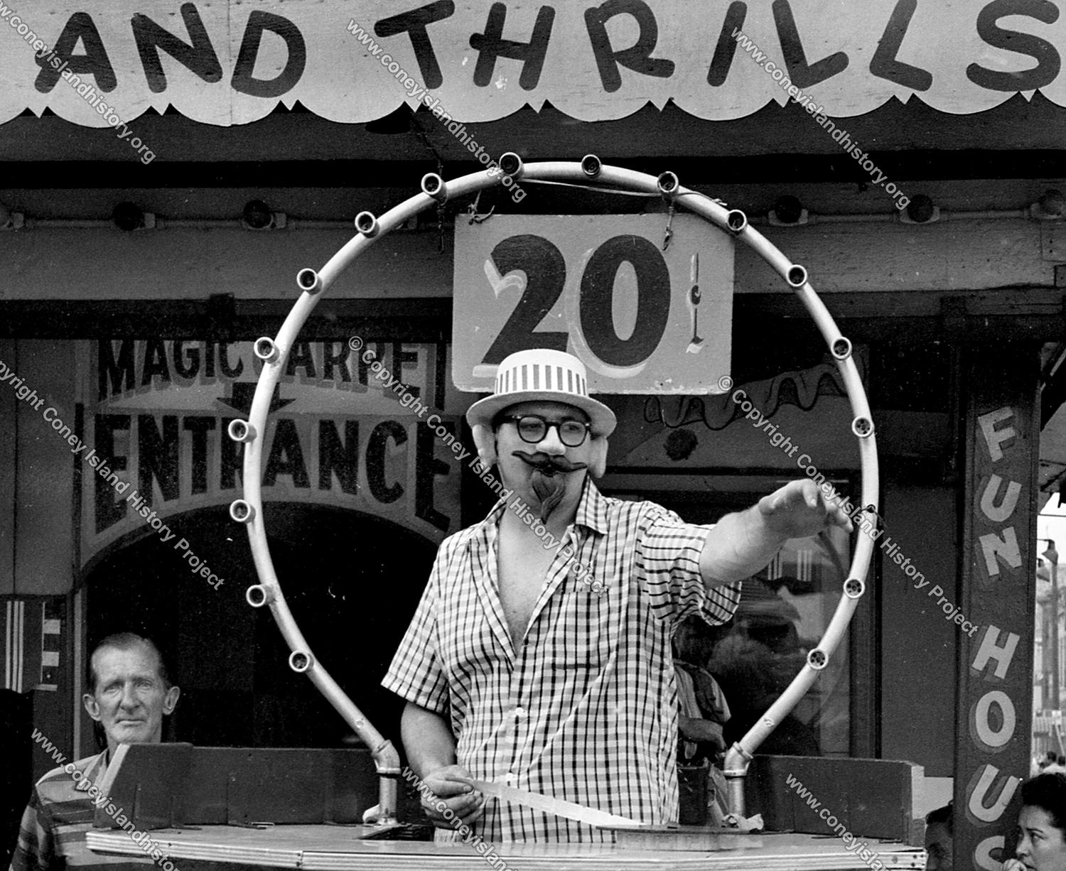 Fun House ticket booth | Coney Island History Project