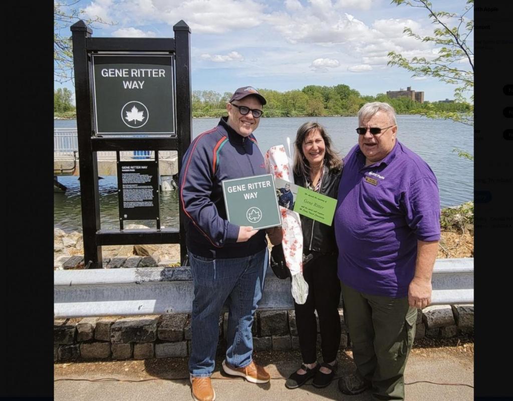 Gene Ritter Memorialized at Coney Island Creek | Coney Island History ...
