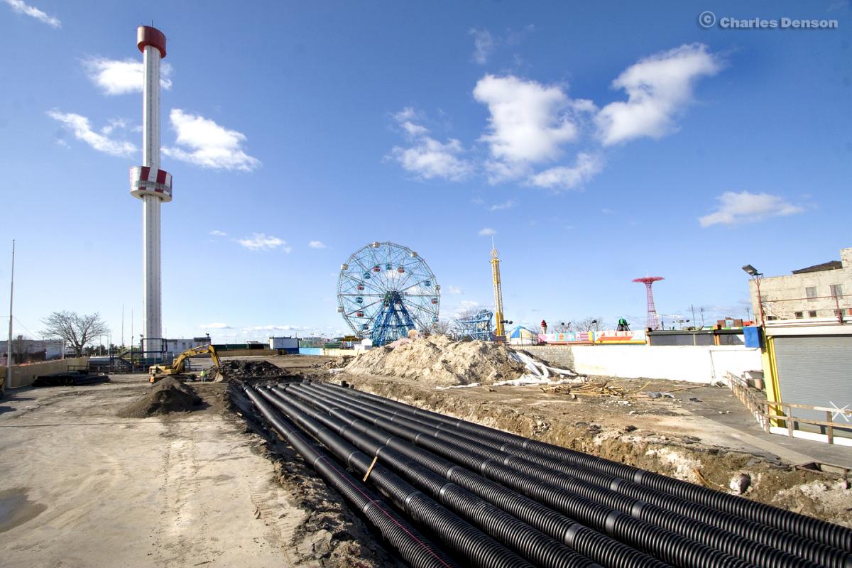 Astrotower and Wonder Wheel | Coney Island History Project