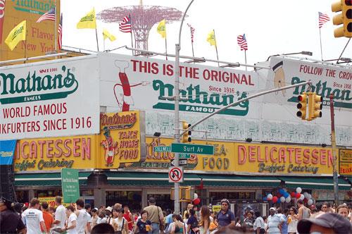 Maria Argano with Gwen Sooling | Coney Island History Project